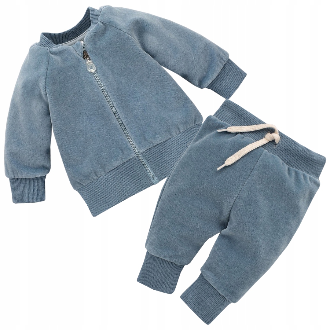 Dresy welurowe dziewczęce szafirowe Pinokio 62 12982880416 - Allegro.pl