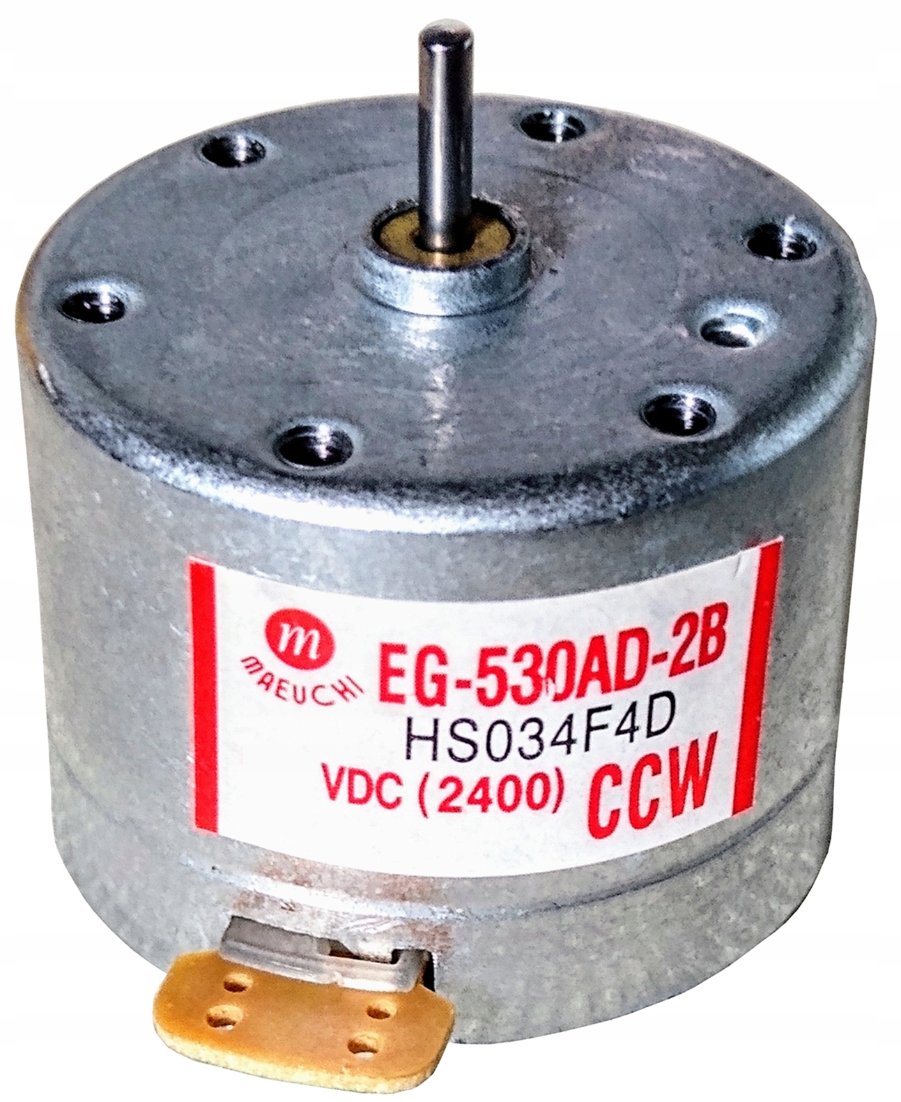 SILNIK STABILIZOWANY MABUCHI DO DECKA 12V -ED-530AD-2B -CCW - LEWE OBR ...