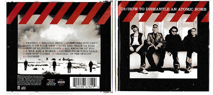 Płyta CD U2 - How To Dismantle An Atomic Bomb I Wyd USA________________ 13405236656 - Sklepy ...
