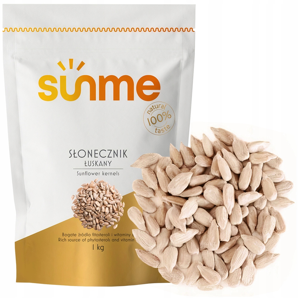 Pestki słonecznika Sunme 1000 g (5903999770426) • Cena, Opinie • Nasiona, ziarna, pestki ...