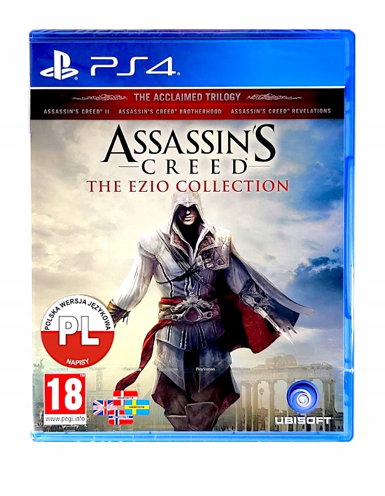 Assassin's Creed: The Ezio Collection PS4 PlayStation 4 (PS4) pudełkowa ...