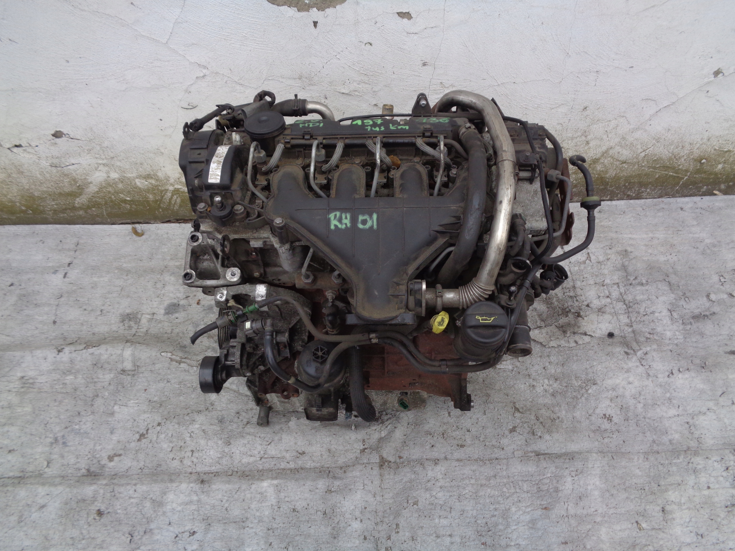 SILNIK PEUGEOT CITROEN FORD 2.0 HDI 136KM PSA RH01 za 2000.00PLN z Wysogotowo - Allegro ...