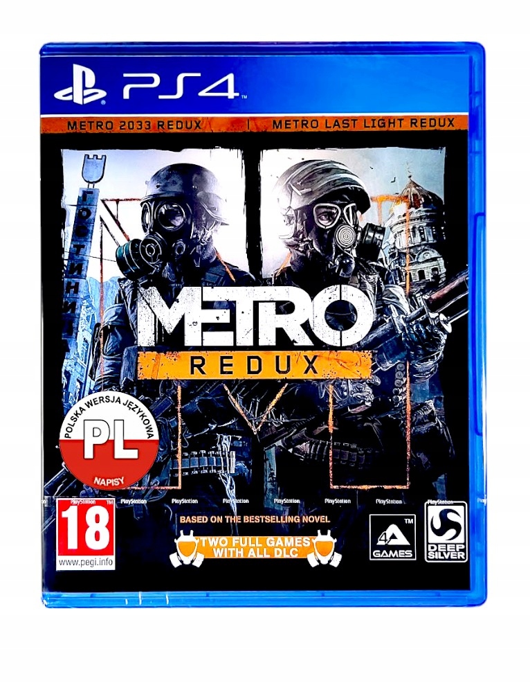 METRO 2023 REDUX AND METRO LAST LIGHT REDUX PS4 / NAPISY PL - Stan ... METRO 2023 REDUX AND METRO LAST LIGHT REDUX PS4 / NAPISY PL - Stan ...