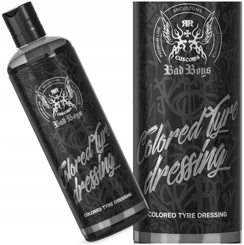 RR CUSTOMS RRC BAD BOYS COLORED TYRE DRESSING NA PNEUMATIKY MATNÝ ...