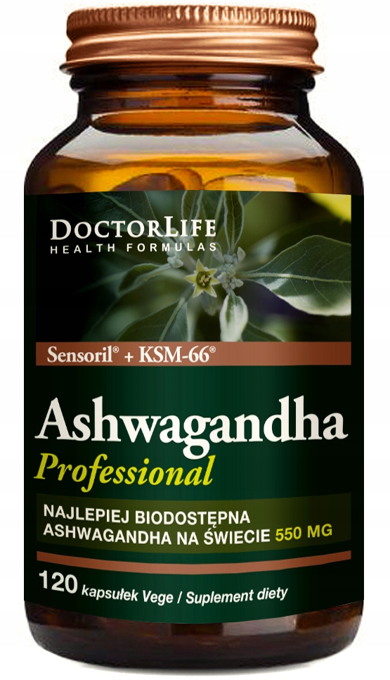 Doctor Life Ashwagandha - Niska cena na Allegro