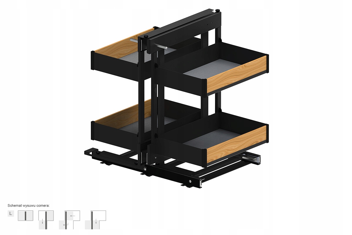 Magic corner comfort 800 LEWY CZARNY MAT Rejs Puro (5907520767053 ...