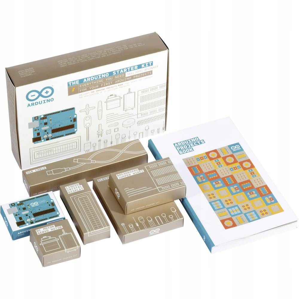 Arduino StarterKit K000007 - originální oficiální set z Arduino UNO Rev3 za 3300 Kč - Allegro