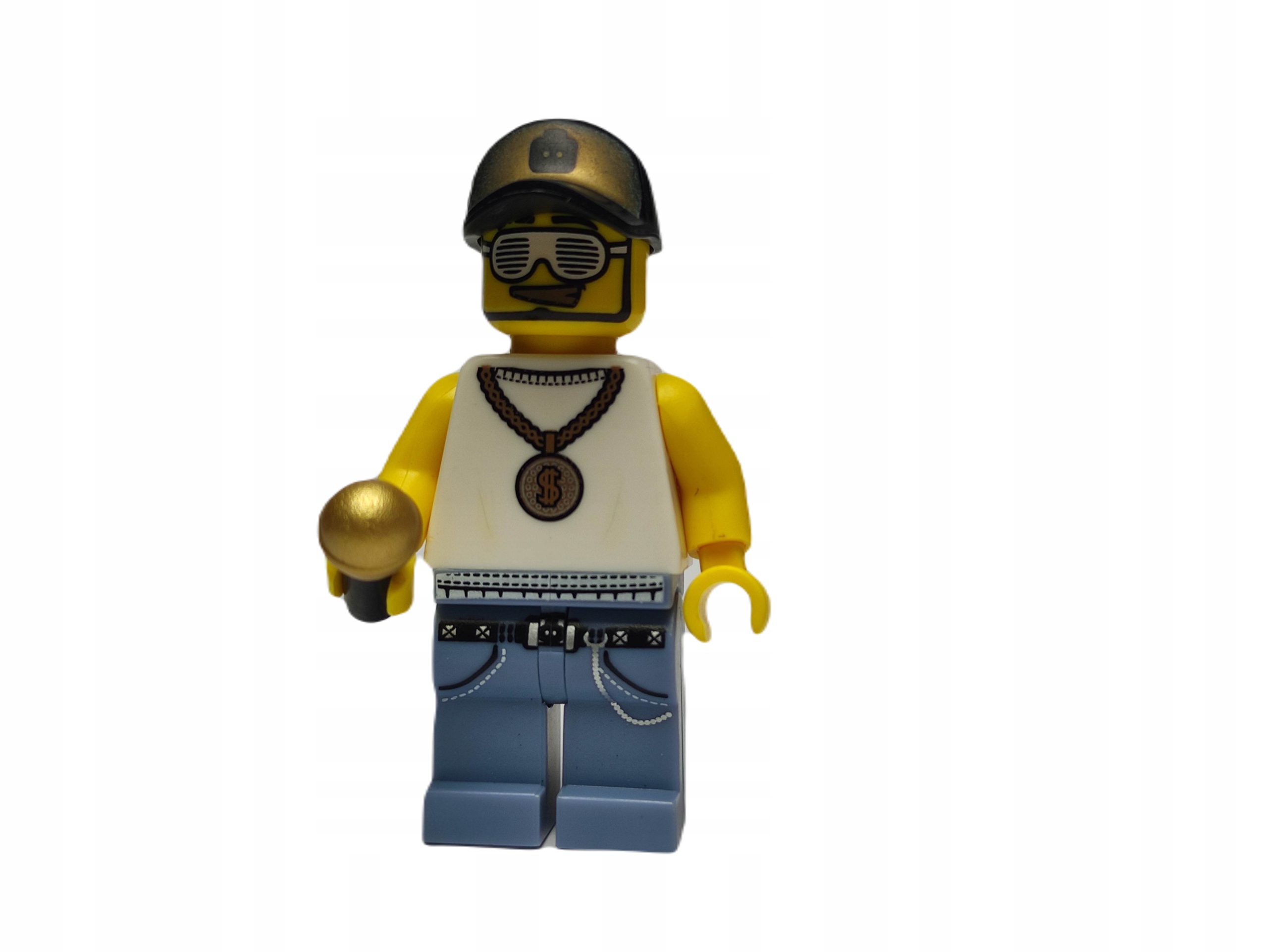 Lego Minifigurka col041 Rapper Raper • Opinie - Allegro