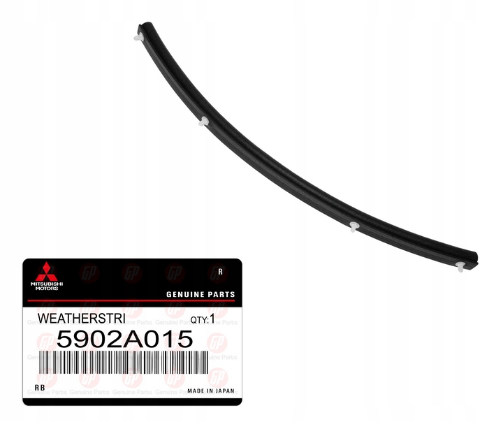 MITSUBISHI PAJERO IV USZCZELKA MASKI SILNIKA 5902A015 ORYGINAŁ za 99 ...