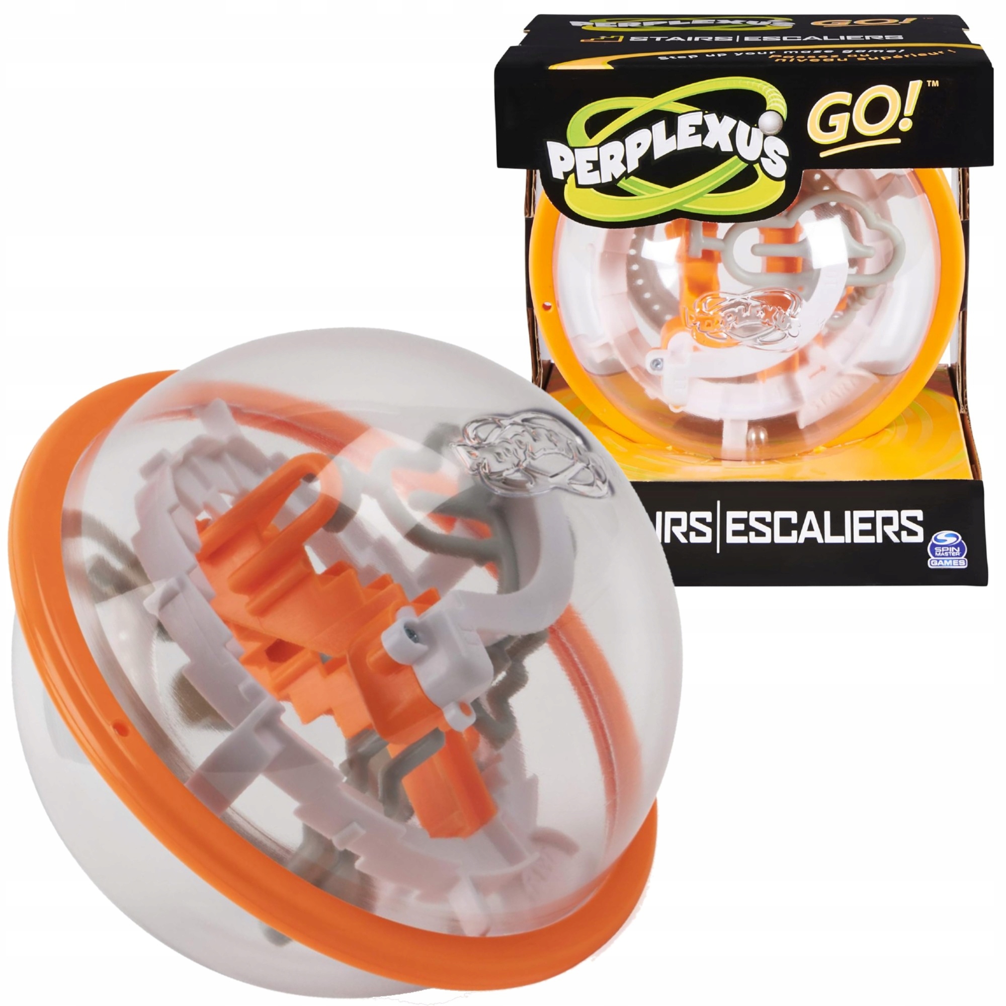 PERPLEXUS GO! SCHODY KULA 3D LABIRYNT GRA LOGICZNA (778988331156) • Cena, Opinie • Gry ...