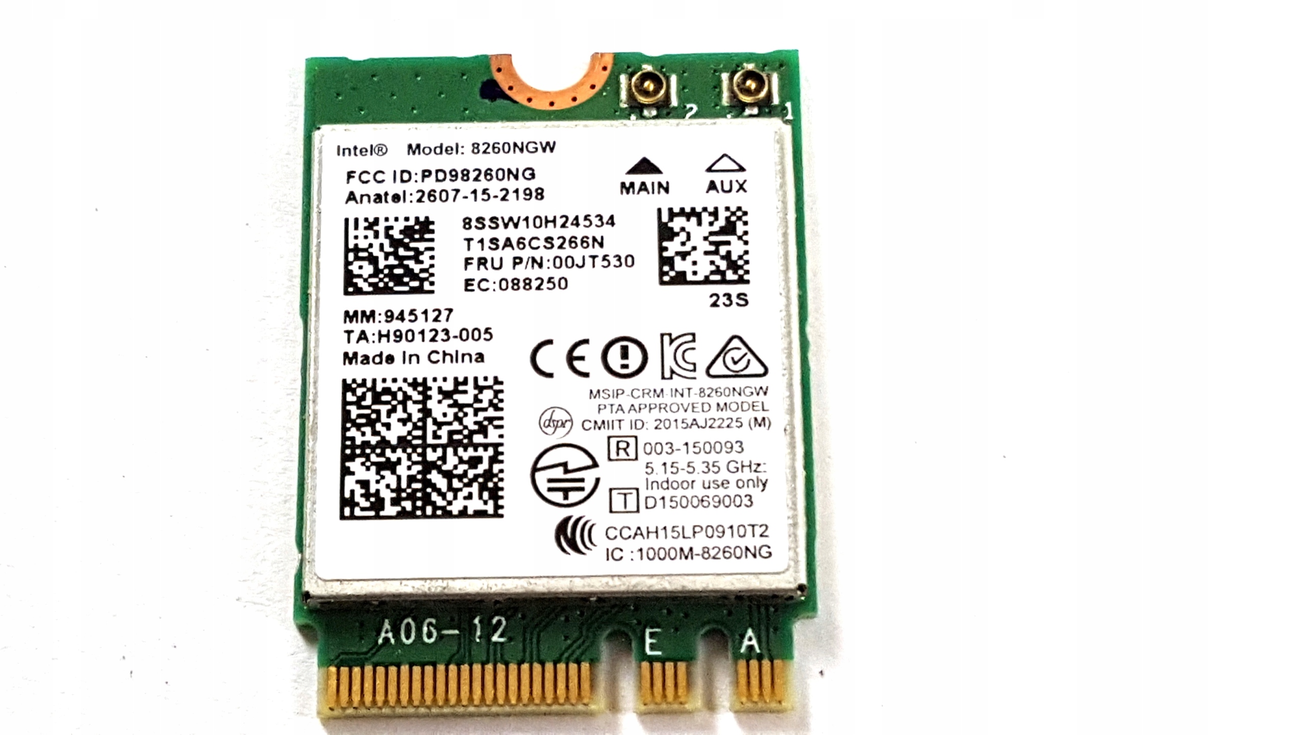 KARTA WIFI INTEL MODEL: 8260NGW - Sklep, Opinie, Cena w Allegro.pl