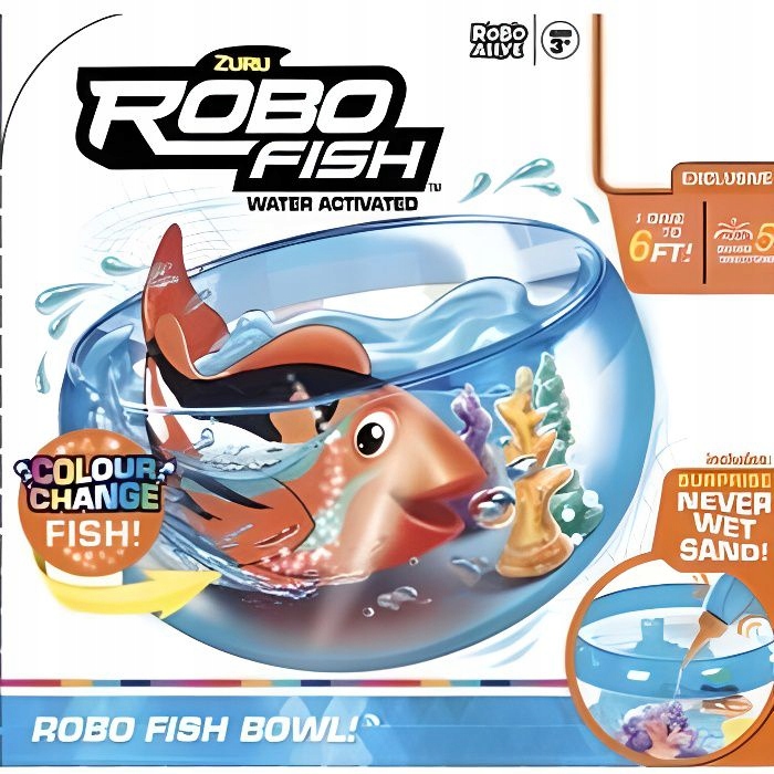 Robo Fish zestaw akwarium + rybka 576-7126 (4894680013049) • Cena ...