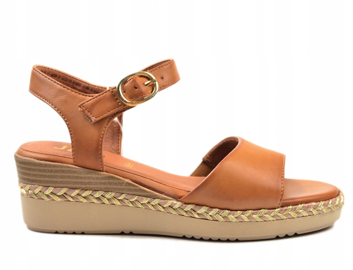 Sandały 38 JANA 28365 sandałki camel na koturnie (4064224967309) • Cena ...