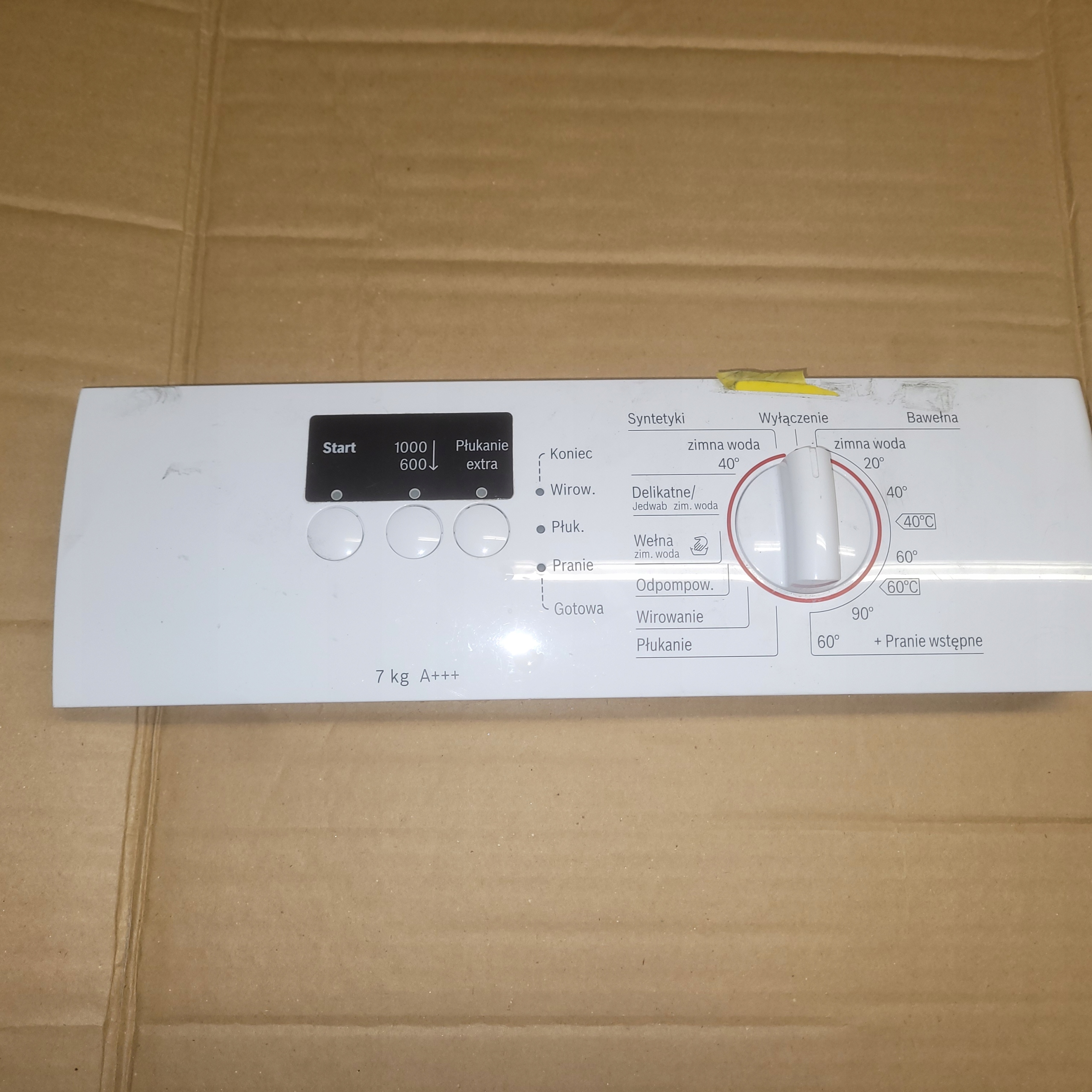 Moduł programator pralki Bosch seria 4 WAE - Sklep, Opinie, Cena w Allegro