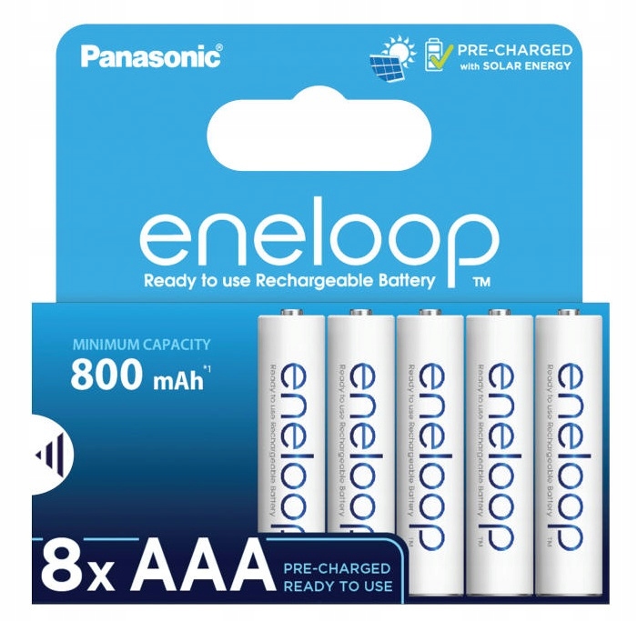 PANASONIC ENELOOP R3/AAA 800MAH - OPAK. 8 AKUMULATORKóW - ECO BLISTER ...