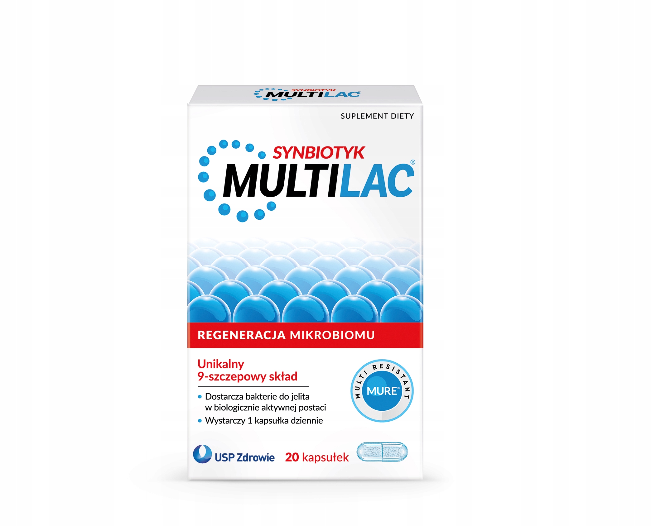 Multilac Synbiotyk, 20 kapsułek (5903031280944) • Cena, Opinie ...