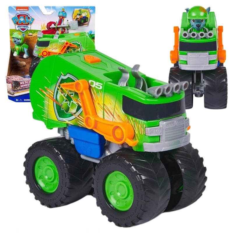 Labková patrola: Rescue Wheels Rockyho tematické vozidlo - Allegro