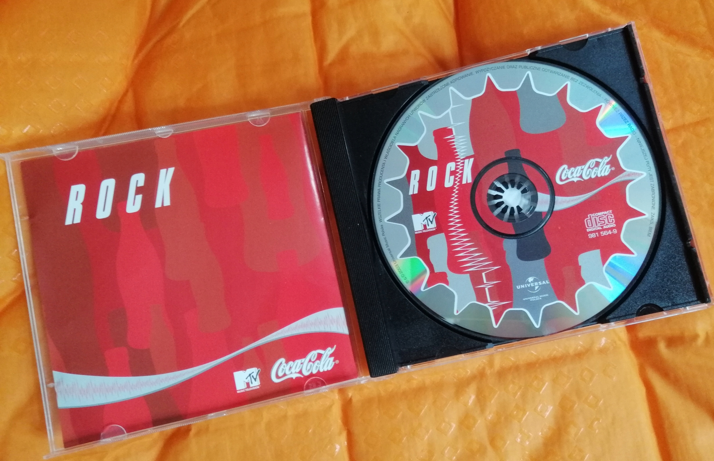 PŁYTA KOMPAKTOWA - ROCK VARIOUS ROCK METAL / COCA COLA 15384162626 ...