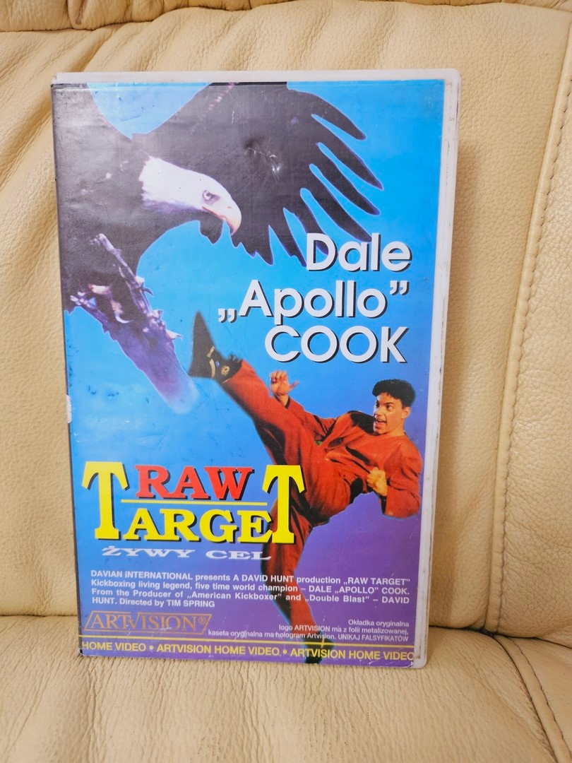 Kaseta VHS KS- Żywy cel (Dale Apollo Cook) *Mega unikat* 17065185074 ...