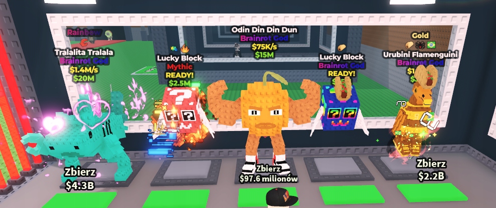 Brainrot Roblox - Niska cena na Allegro