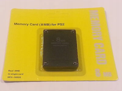 16mb Ps2 Memory Card w Karty pamięci do Sony PlayStation 2 (PS2 ...