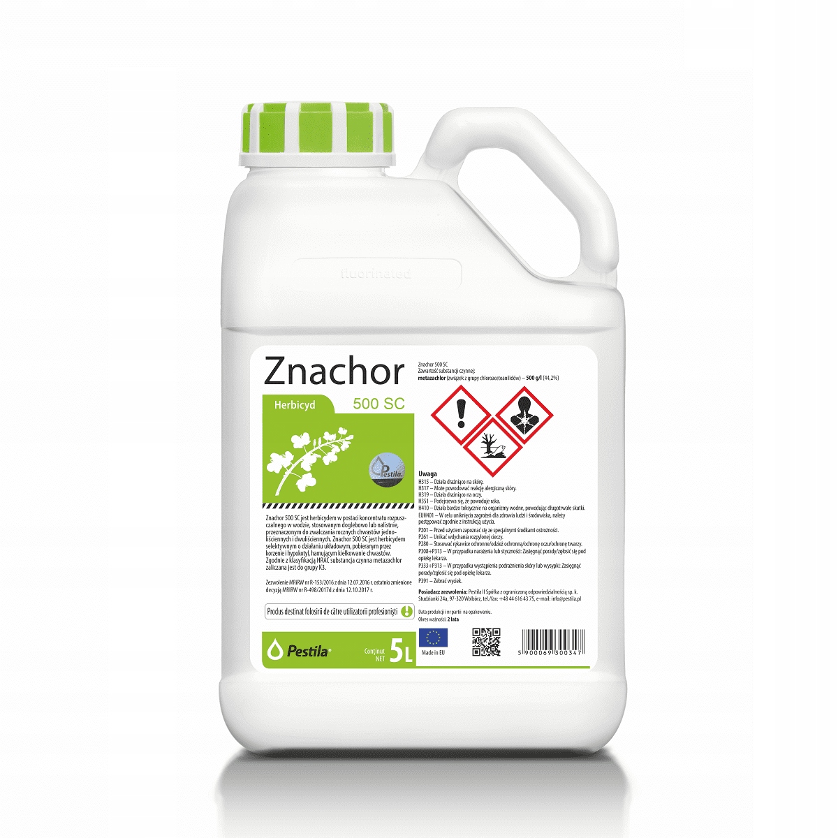 ZNACHOR 500SC 5L RZEPAK CHWASTY (5904806530660) • Cena, Opinie • Środki ...