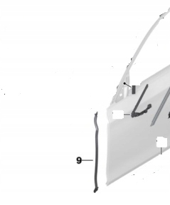 Uszczelka pionowa słupka A BMW 7 G11/G12 Oryginał 51767336049 za 129 zł ...