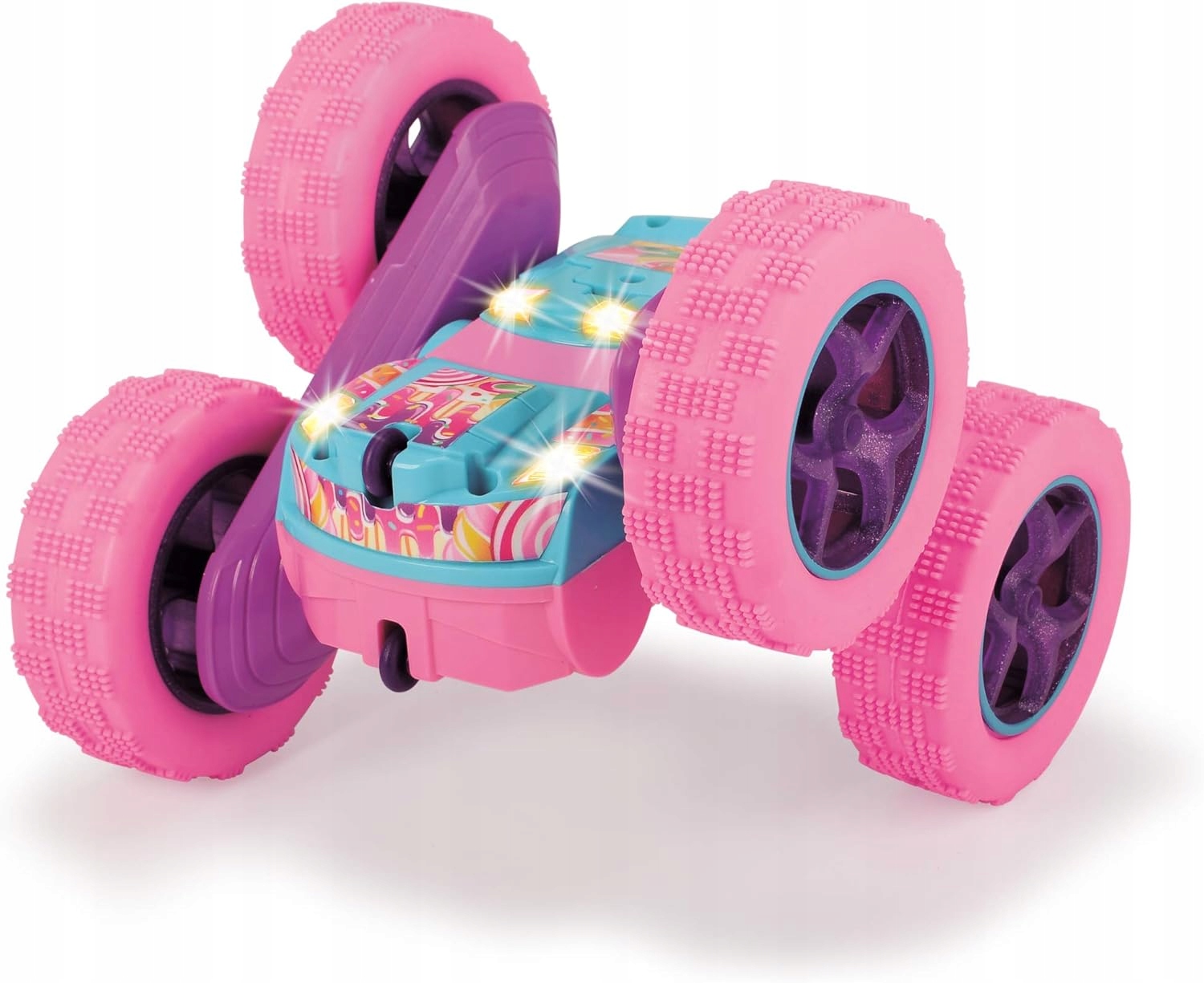 Samochód zdalnie sterowany Dickie Toys Pink Drivez candy flippy • Cena ...
