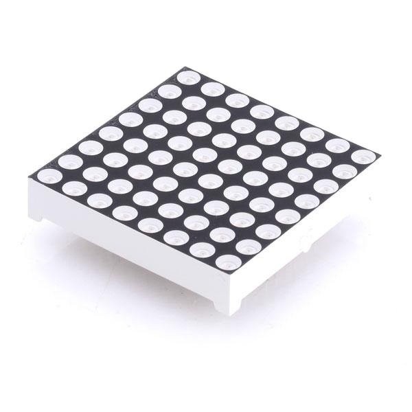 Matryca LED RGB 8x8 czerwona wspólna anoda 64 LED 32x32mm CA Arduino ...