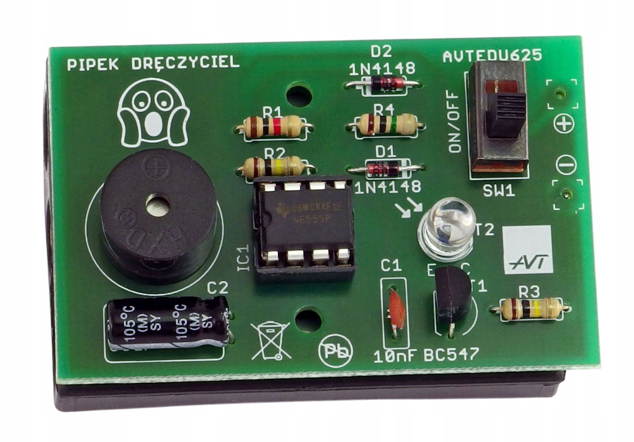 Pipek dręczyciel - reaktywacja. Zestaw DIY do nauki lutowania ...