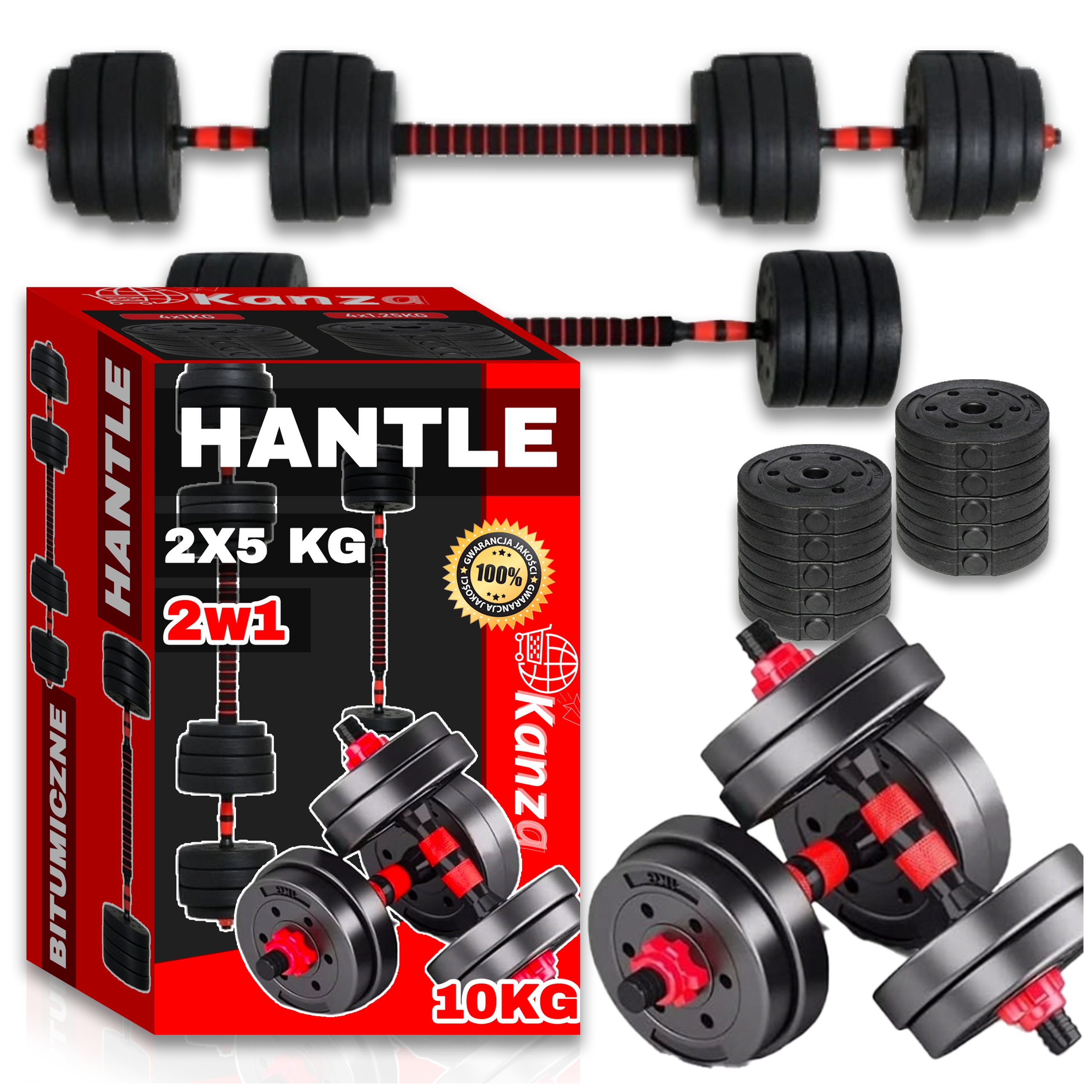 Hantle bitumiczne regulowane Kanza 2x 5 kg - 5907207770444 ...