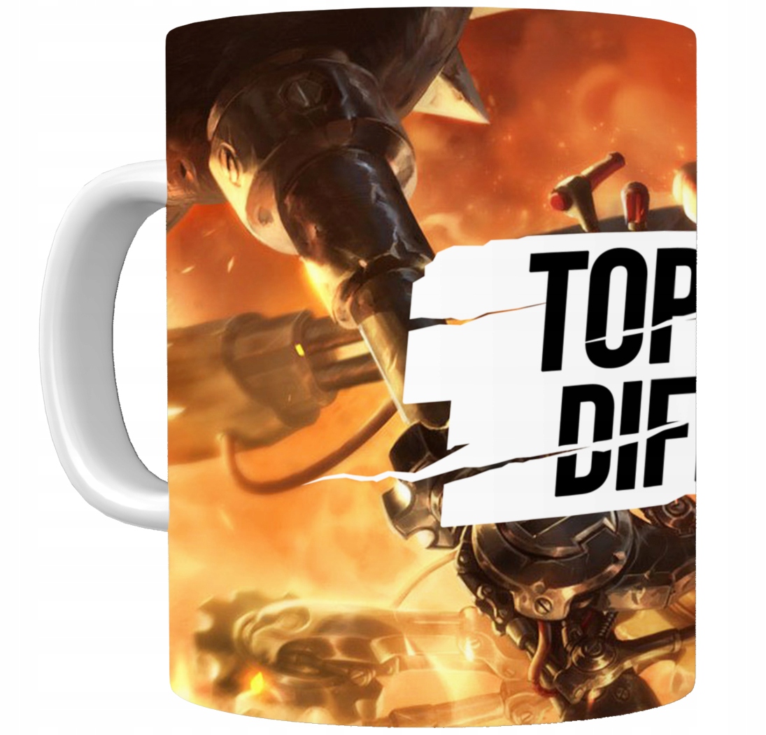 Kubek LEAGUE OF LEGENDS - TOP DIFF - RUMBLE • Cena, Opinie • Kubki ...