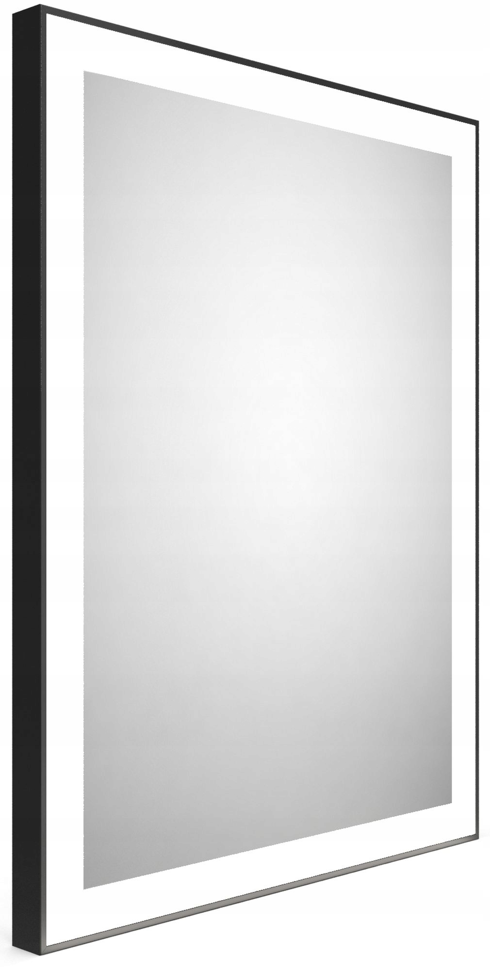 LUSTRO ŁAZIENKOWE Z OŚWIETLENIEM 80x60 DUBIEL (5905241007366) • Cena ...