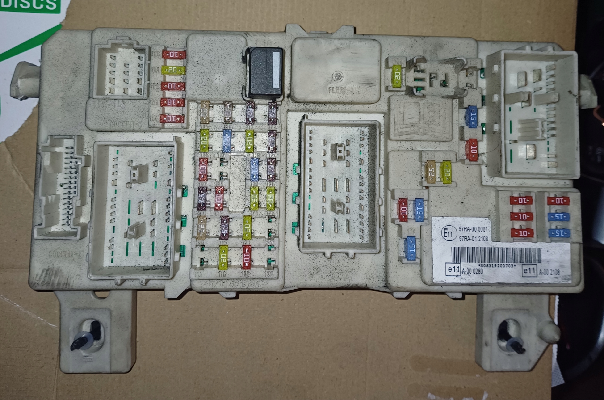 FORD FOCUS MK2 LIFT C-MAX FL KUGA MK1 MODUŁ BCM BSI 2011 ROK 7M5T ...