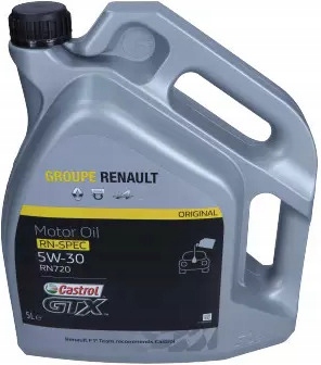 OE RENAULT 5W30 RN0720 CASTROL GTX 5L 7711943687 za 261,50 zł z Krakow ...