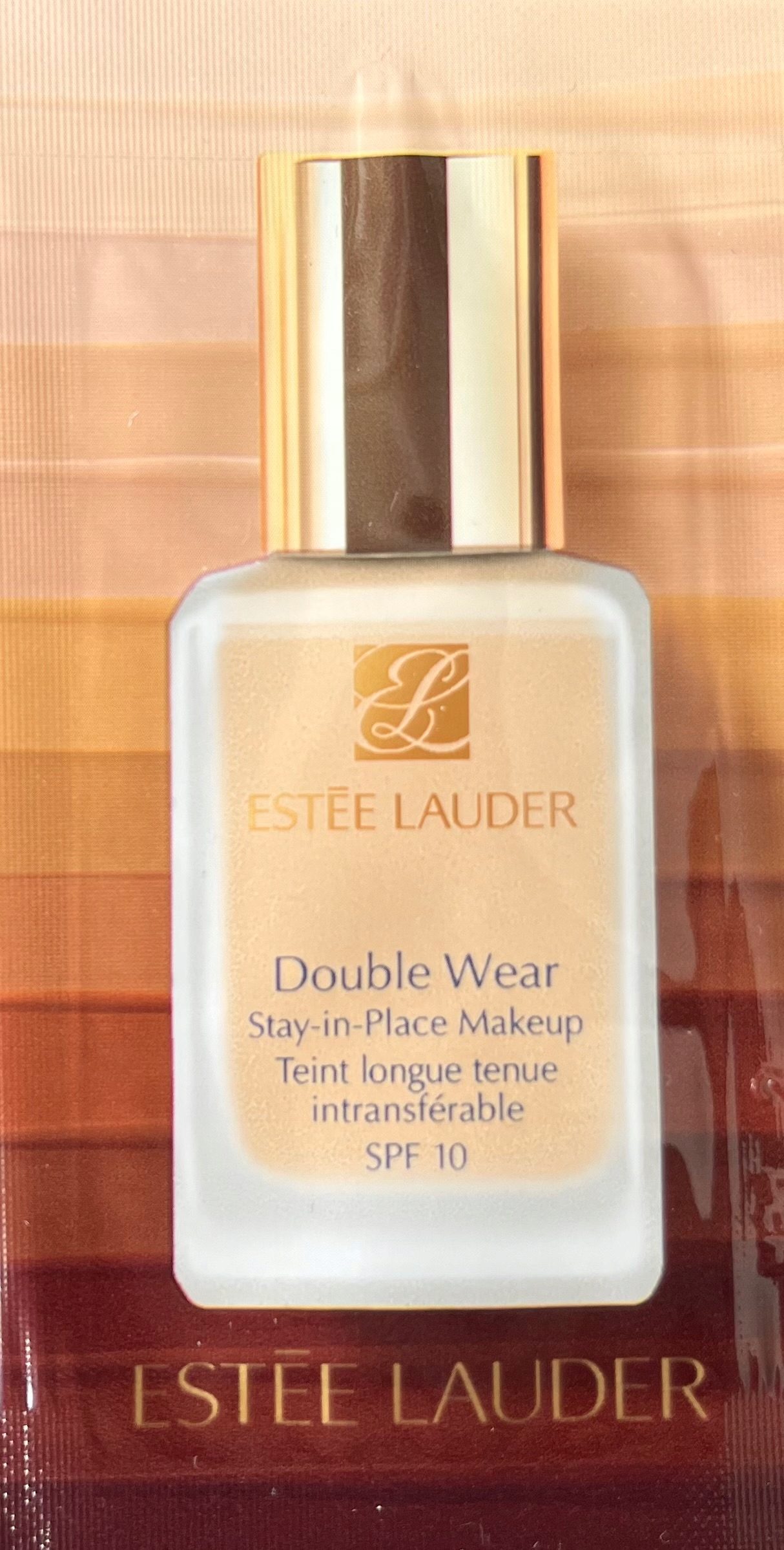 ESTEE LAUDER Double Wear Stay-In-Place SPF 10 PODKŁAD 2W2 RATTAN 1 ml ...