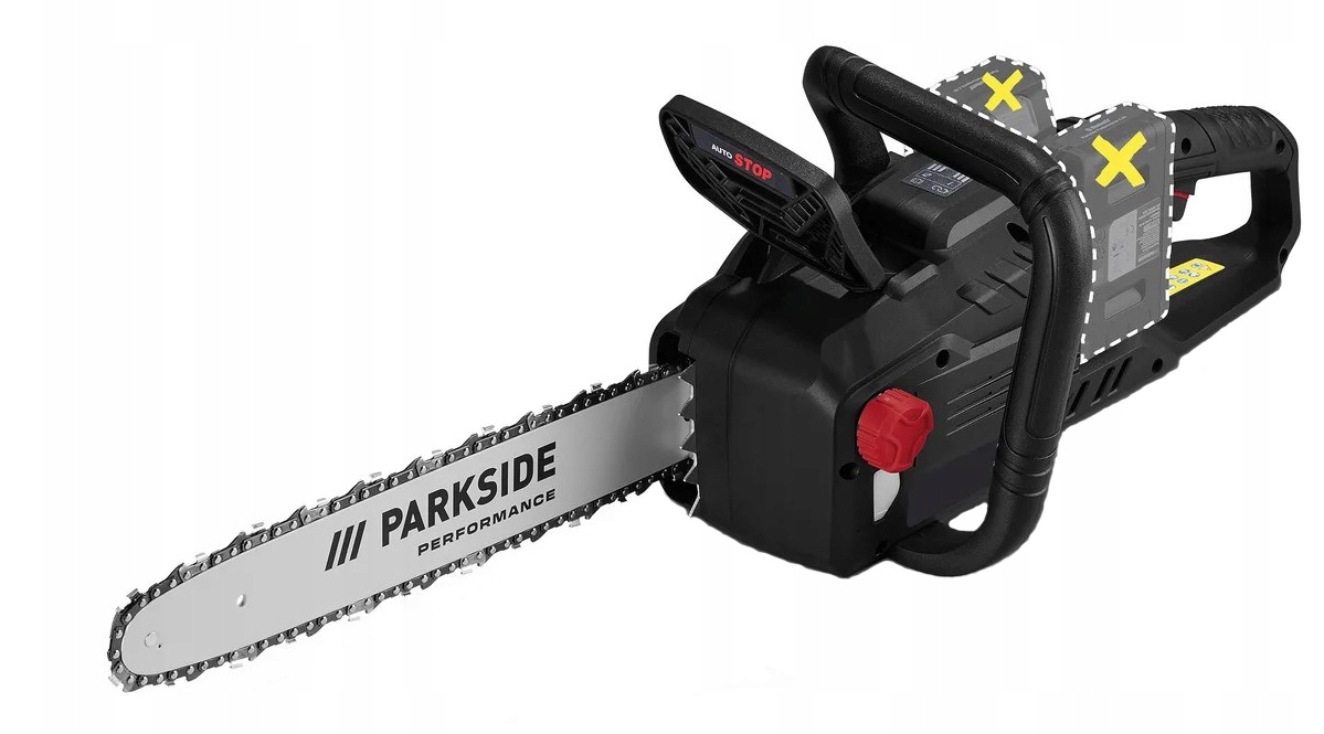 Piła łańcuchowa Parkside PERFORMANCE AKUMULATOROWA 2 x 20V ...