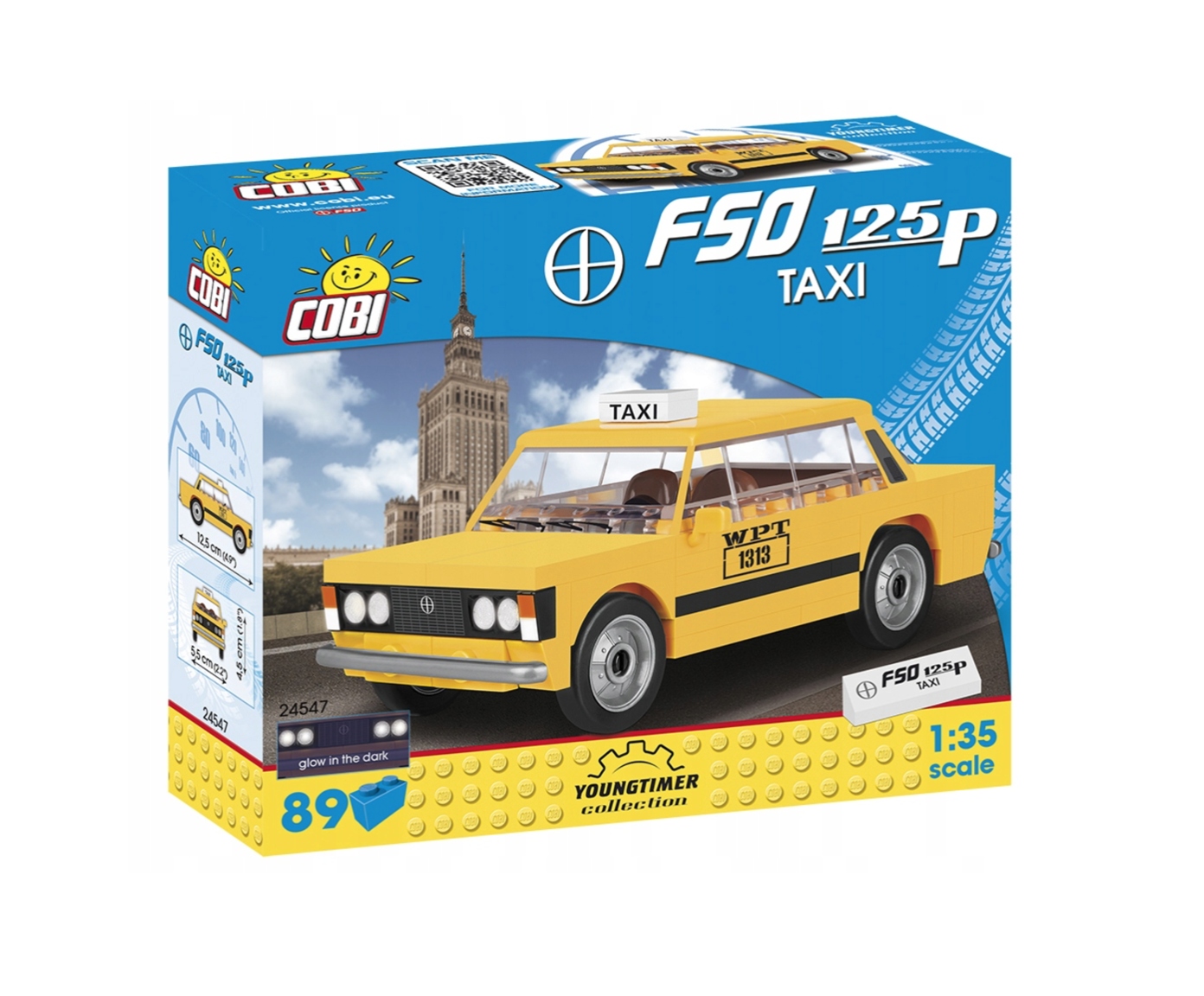 Klocki Cobi Youngtimer Collection FSO 125 p 24547 (5902251245474 ...