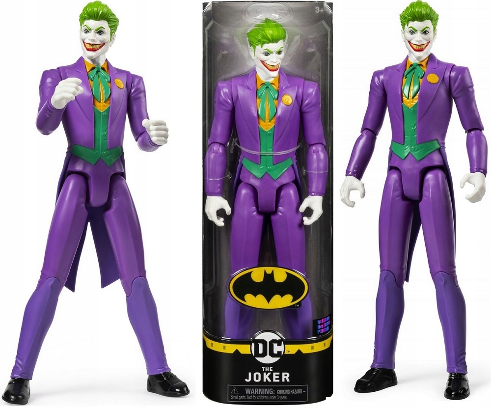 Figurka Batman 12 cali Joker S1V1 P2 Spin Master • Cena, Opinie - Allegro