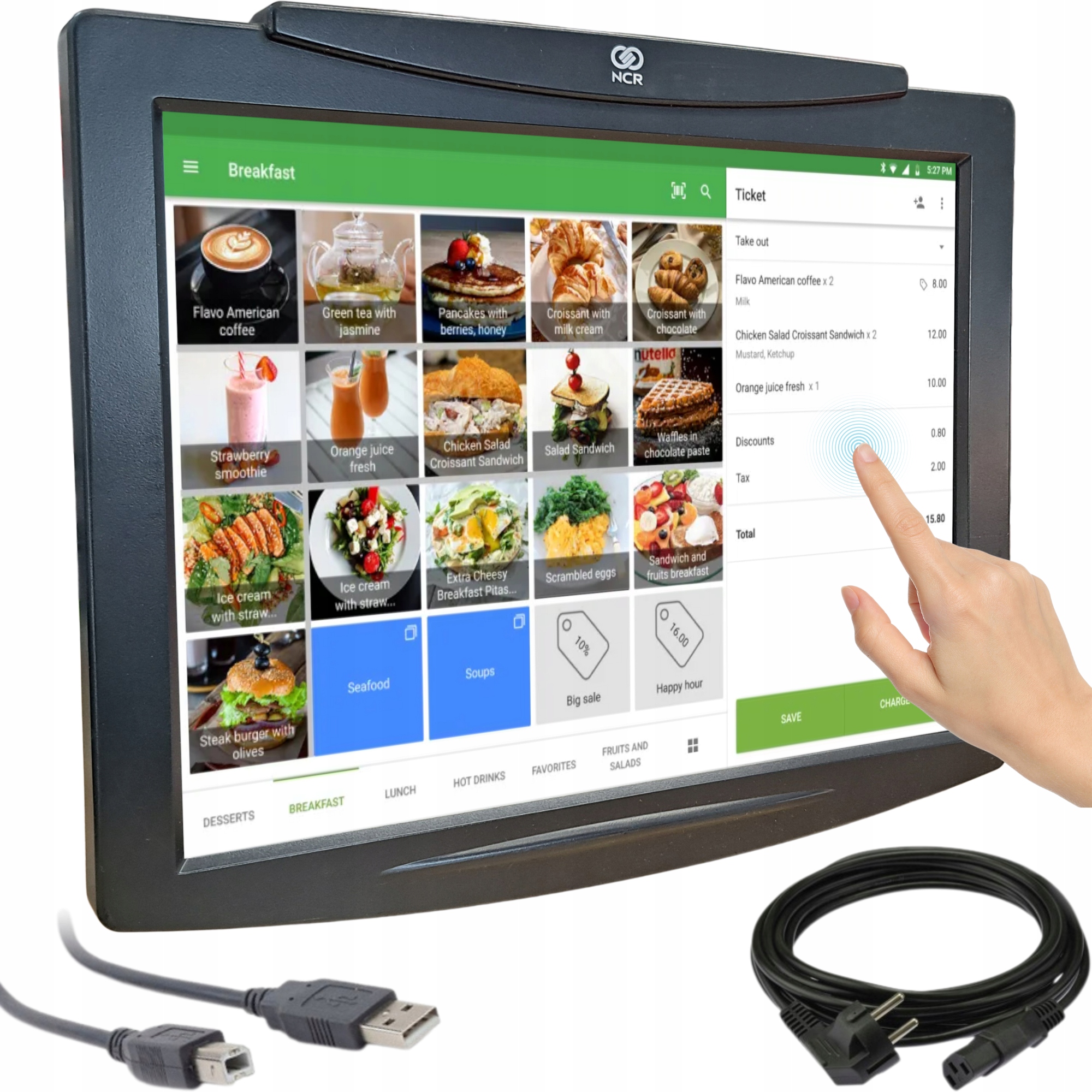 Monitor do Komputera z Kamerą w Monitory komputerowe złącze USB 2.0 typ ...