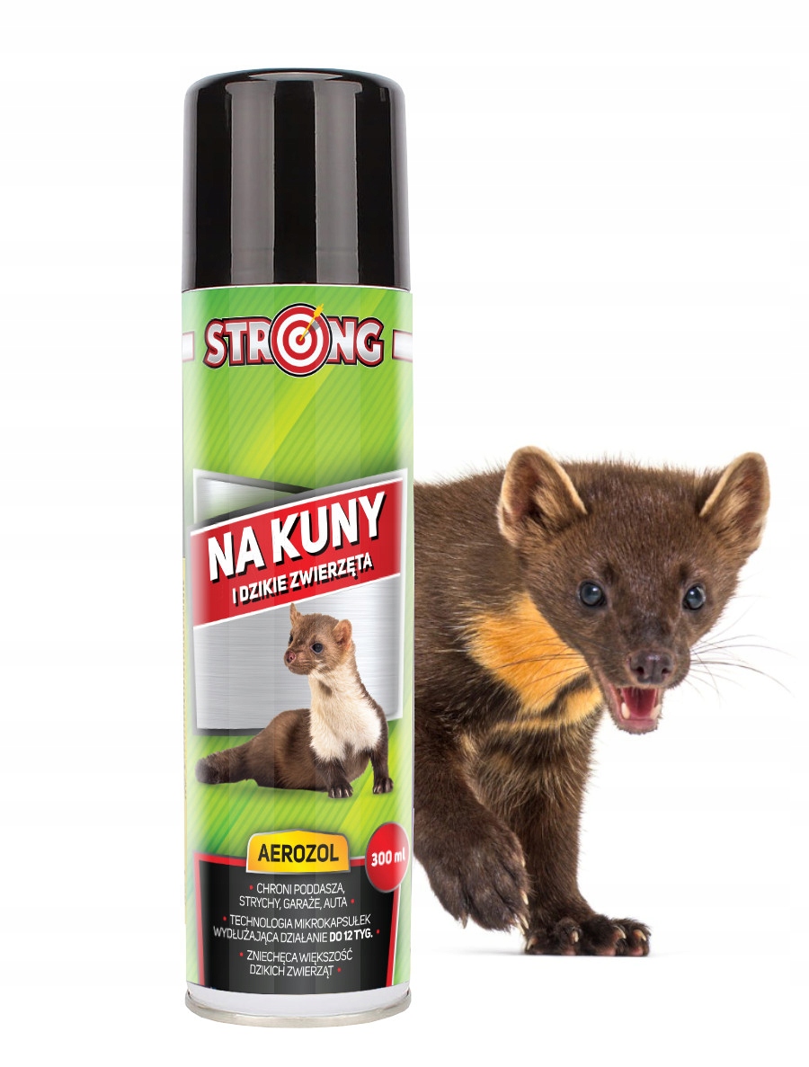 STRONG KUNA CHRONI POWIERZCHNIE PRZED ZABRUDZENIAMI OD KUN PRZEZ KUNY ...