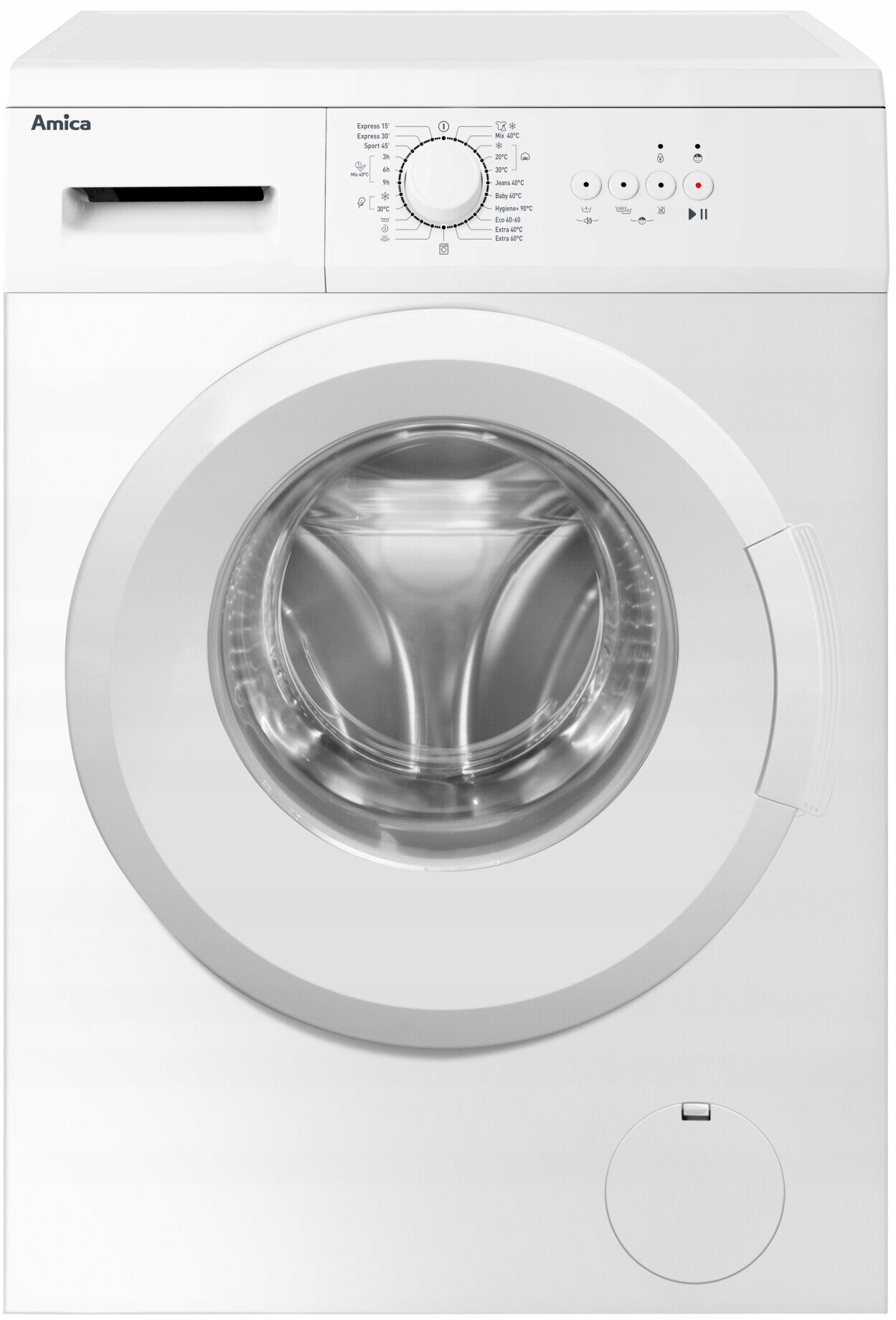 PRALKA AMICA WA0S610DO| ZDEJMOWANY BLAT | 6KG | SLIM 40CM | 1000 ...