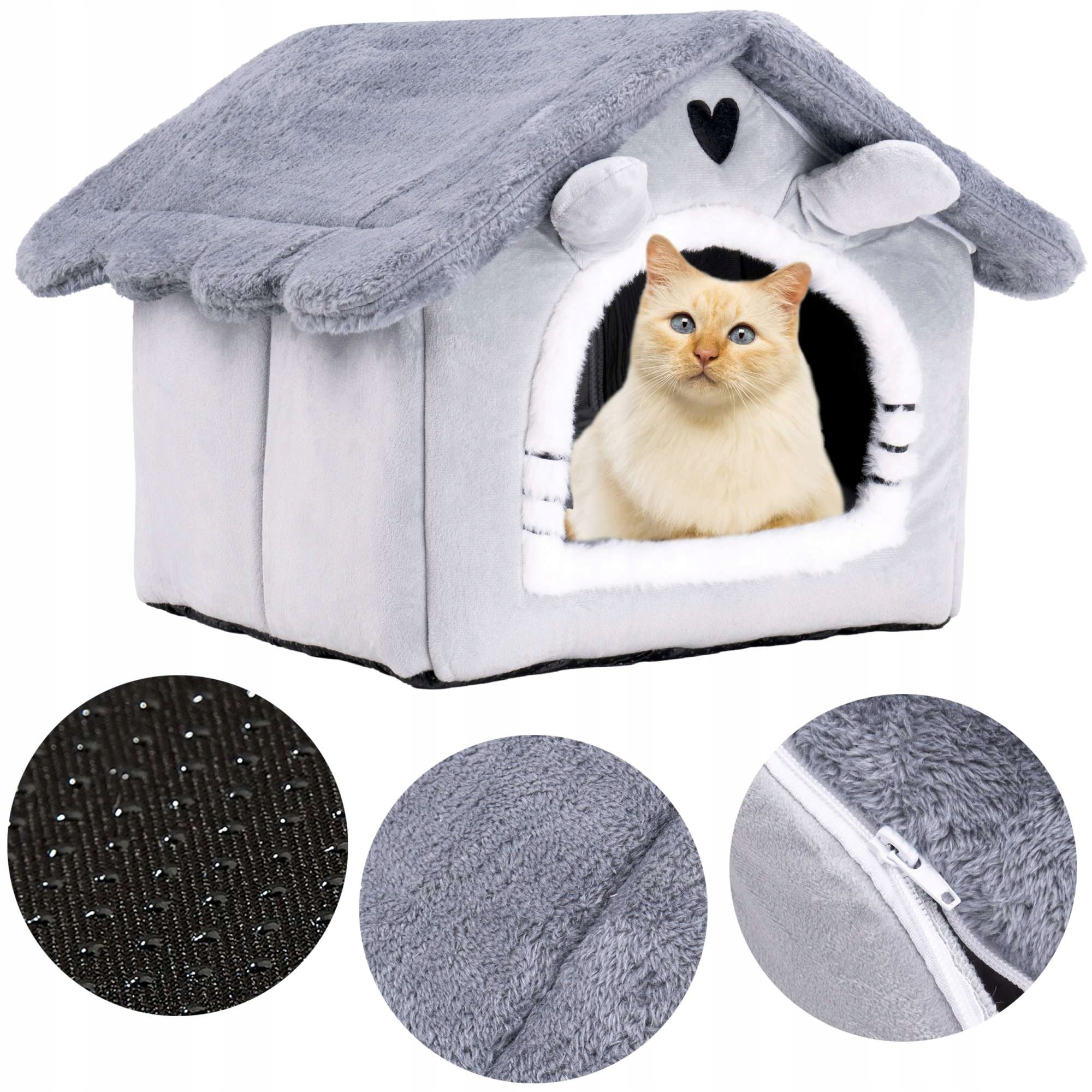 PELECH PRE MAČKU DOMČEK BÚDKA PODUŠKA POSOLSTVO OHRÁDKA PLYŠOVÁ BUDA ...