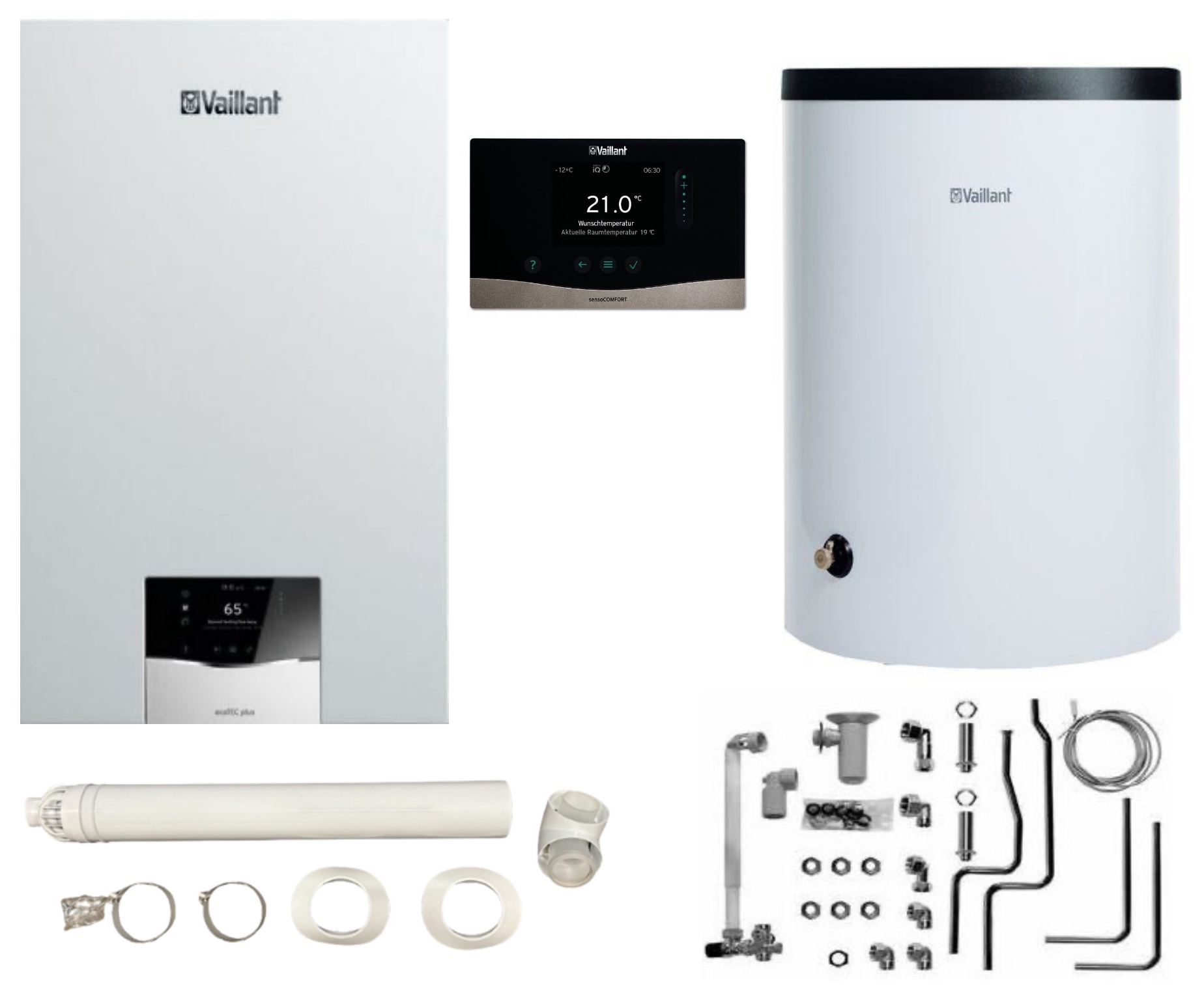 VAILLANT PAKIET KOCIOŁ VC 25CS/1-5 ECOTEC PLUS (5907667500124) • Cena ...