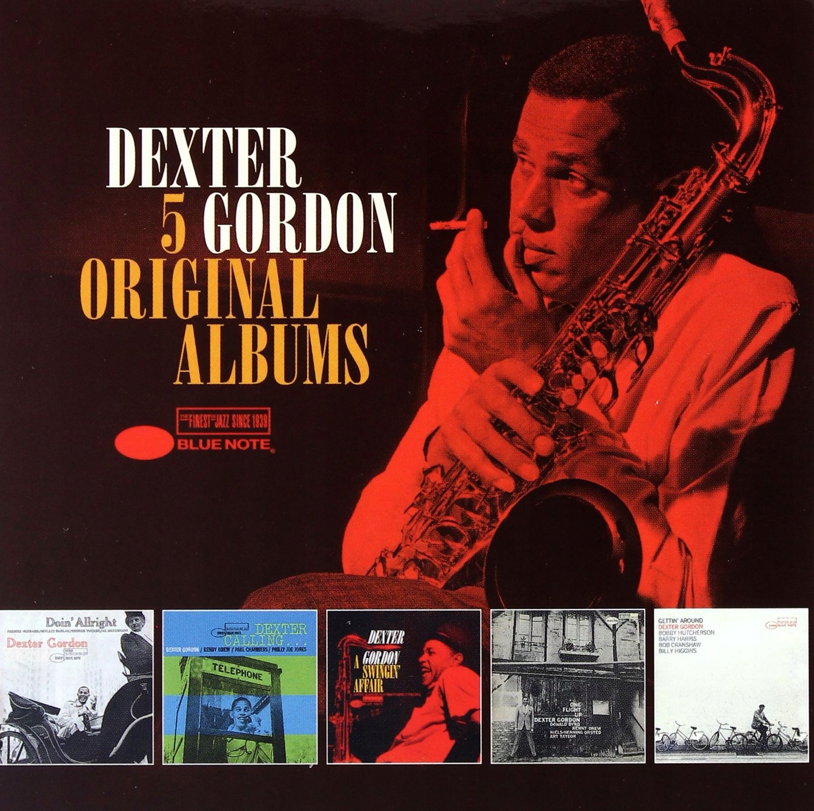 5 Original Albums Dexter Gordon CD • Cena, Opinie - Allegro