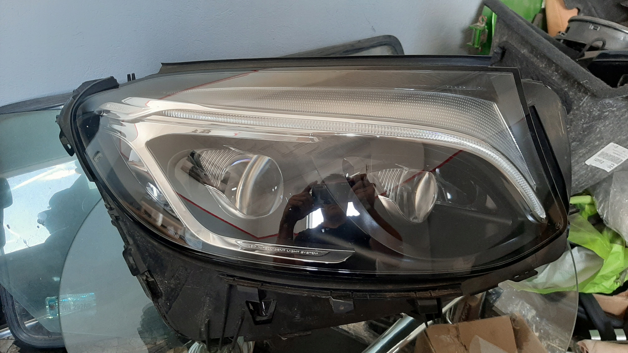 Mercedes GLC W253 LAMPA PRAWY PRZÓD ILS IGŁA za 1390.00PLN z kornowac ...