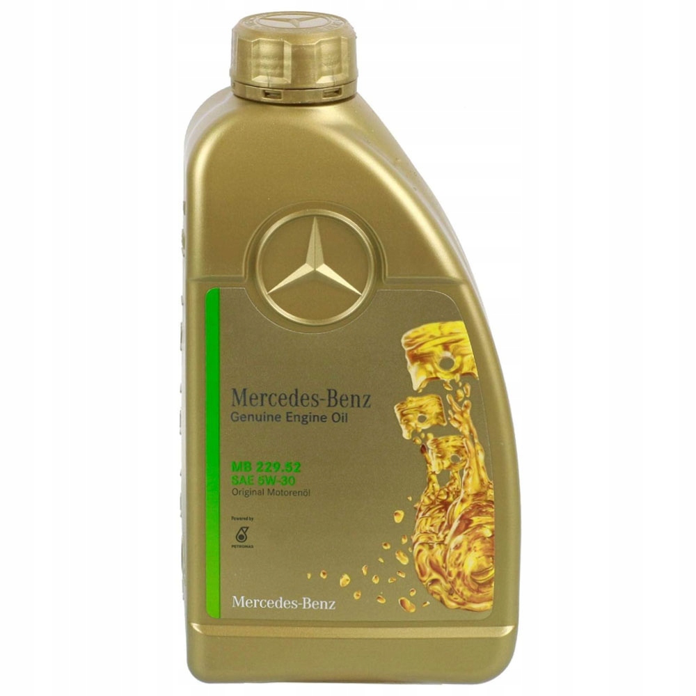 Olej syntetyczny Mercedes-Benz OE MB 229.52 1 l 5W-30 0000989550411 za ...