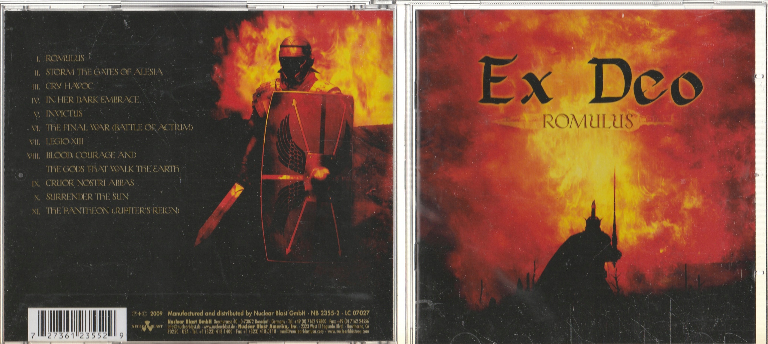 Płyta CD Ex Deo - Romulus 2009 I Wydanie ______________ 17079327692 ...