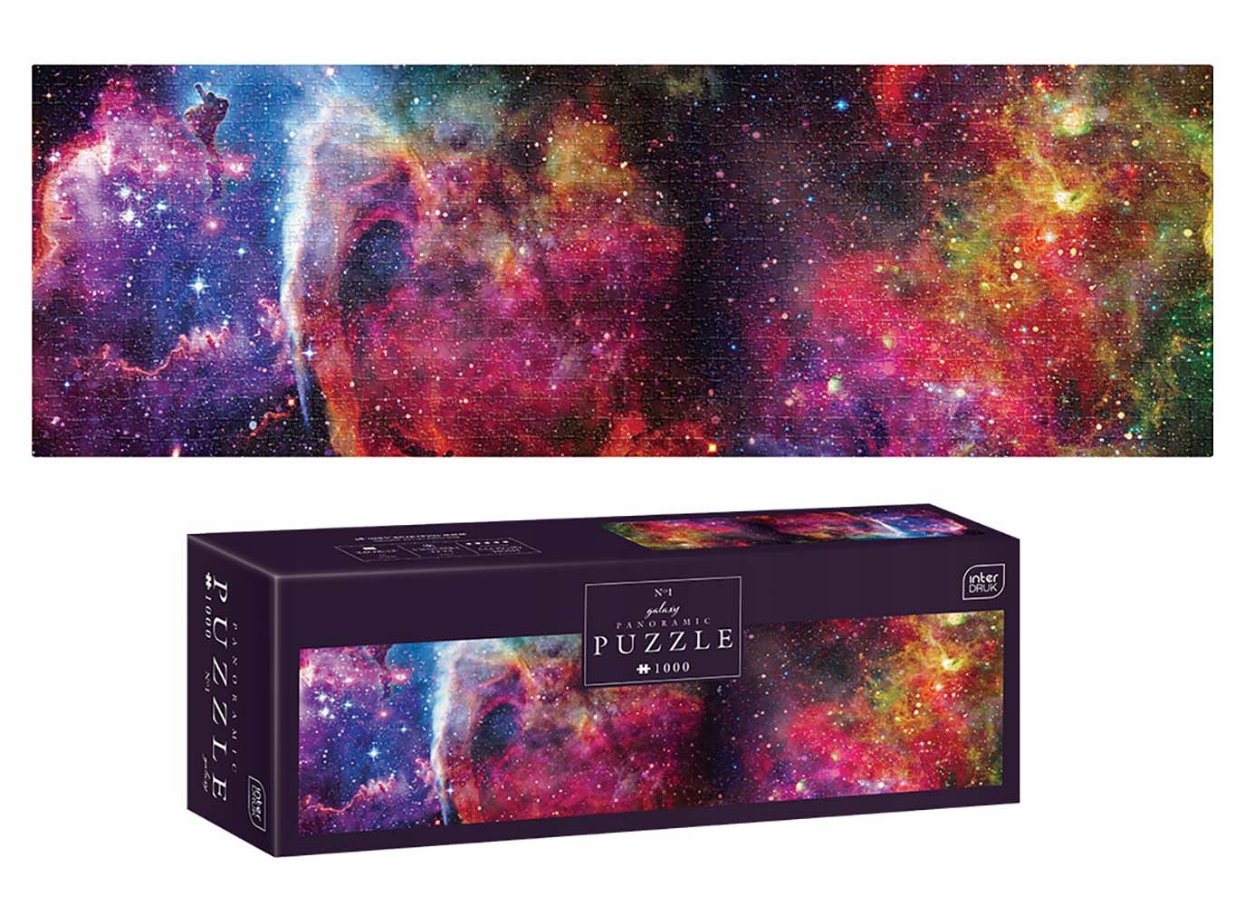 Interdruk Puzzle panoramiczne 1000 Galaxy 1 13198960412 - Allegro.pl