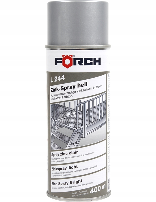 FORCH Cynk spray jasny 400ml L244 4028203625338 z Olsztyn - Allegro ...